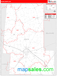 Union City Zip Code Map - Map