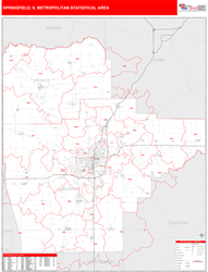 Springfield Oh Zip Code Map - United States Map