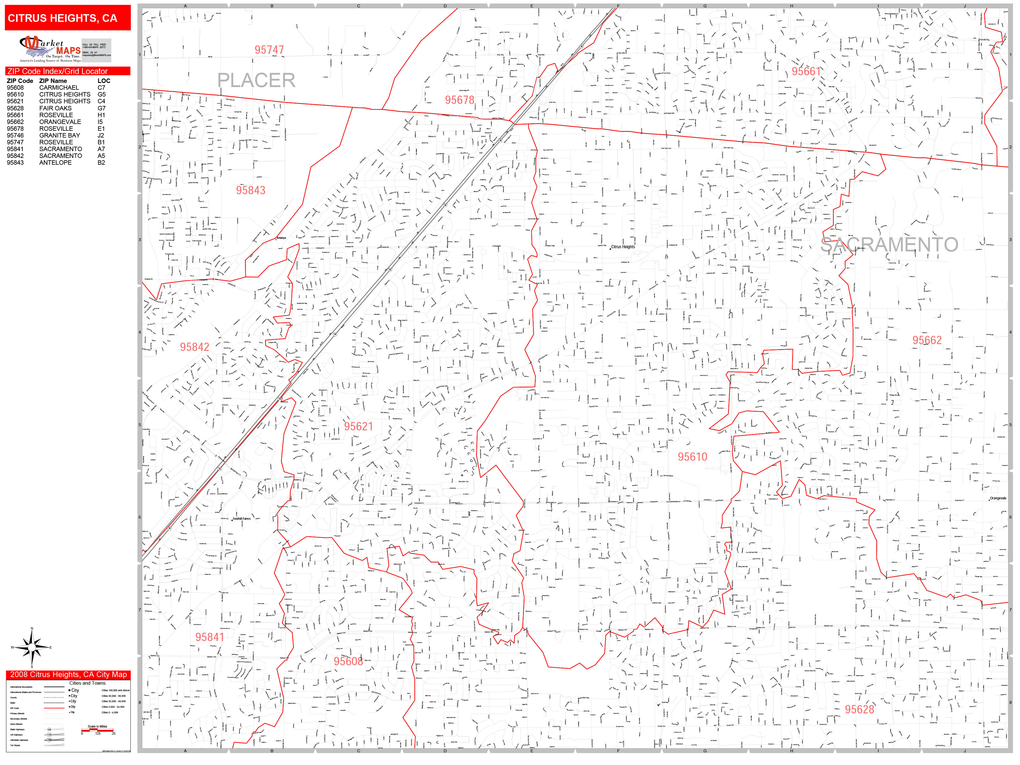 Citrus County Zip Code Map