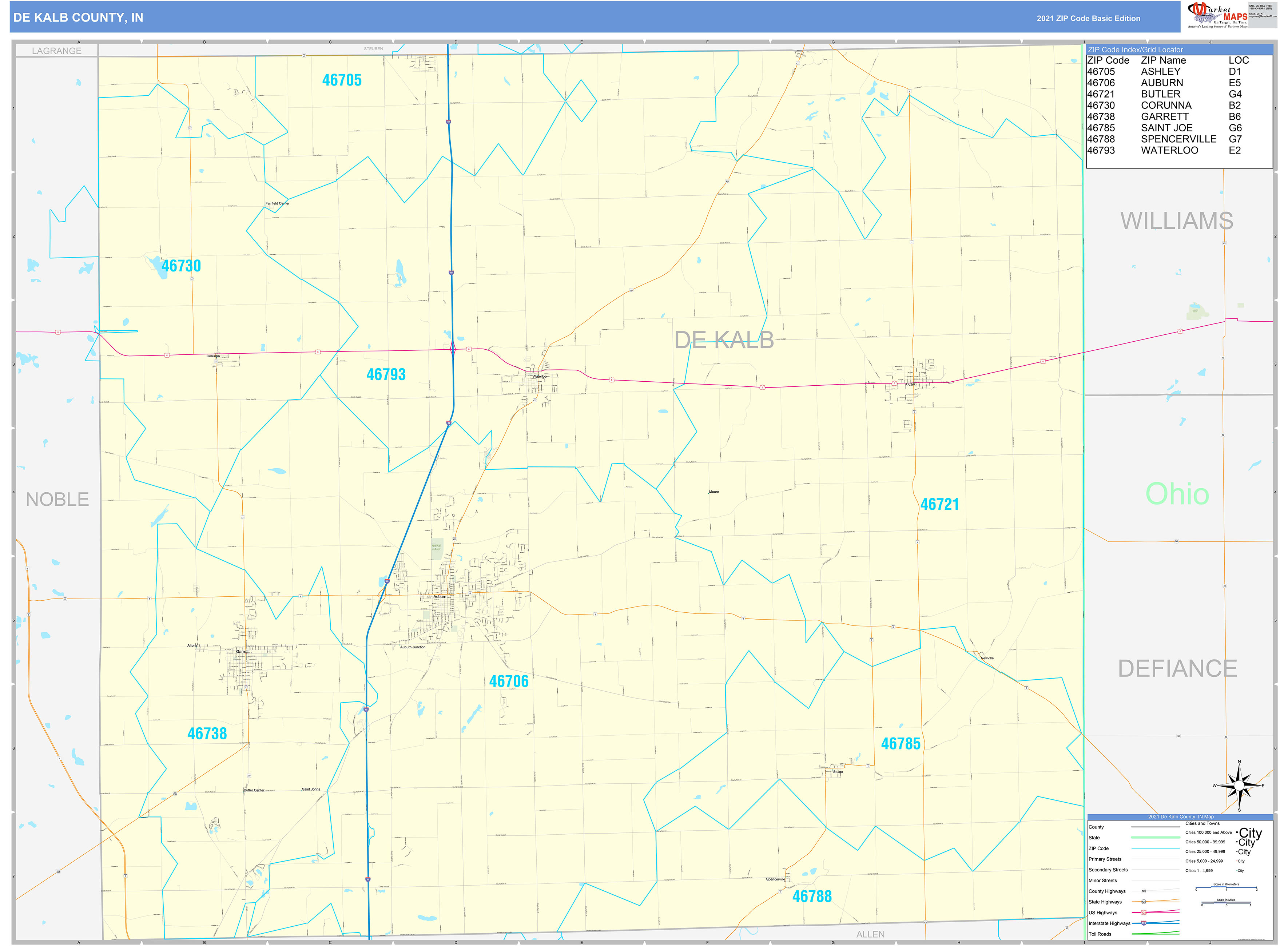Dekalb County Georgia Zip Code Map