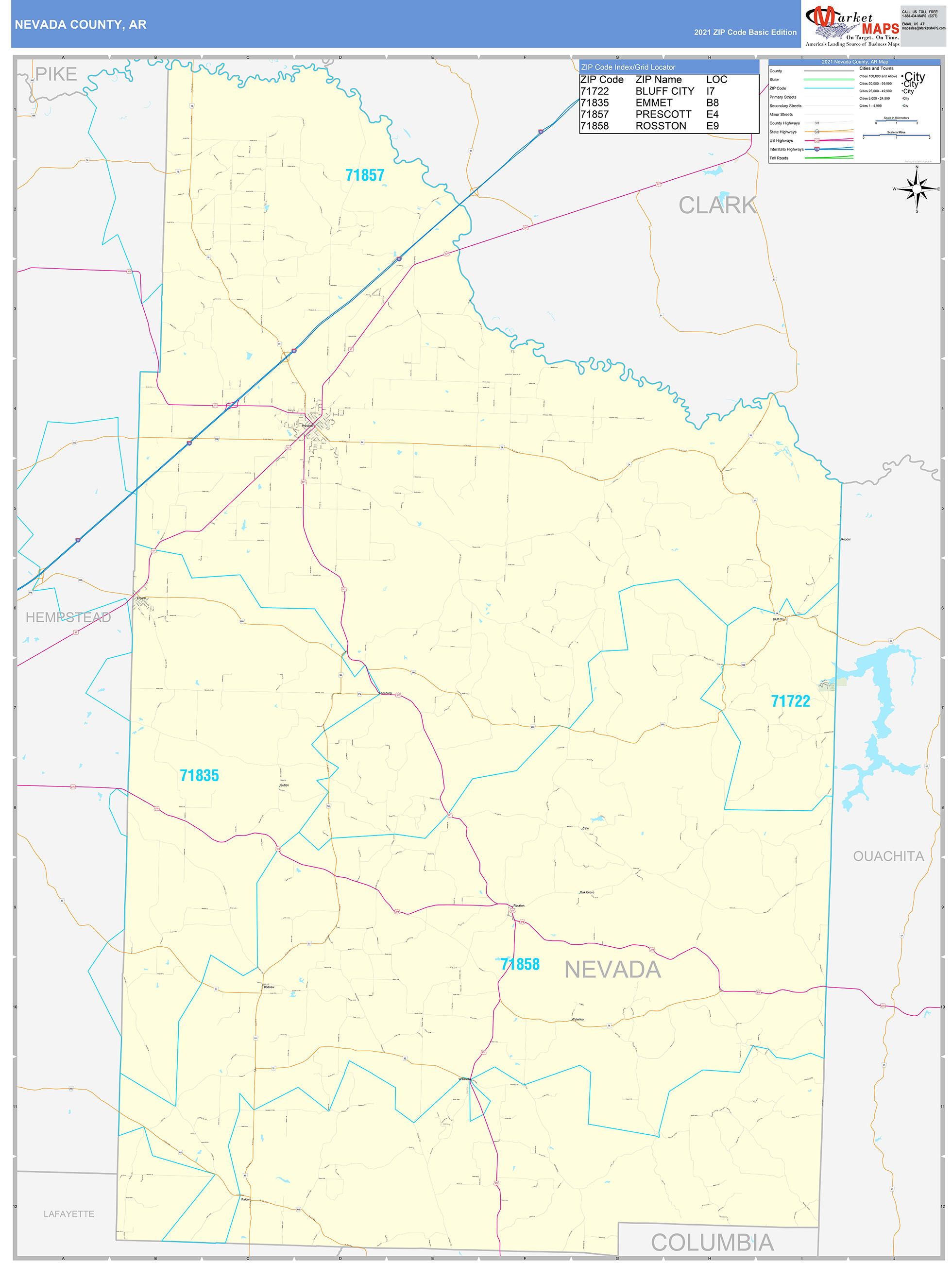 Nevada Counties And Zip Codes