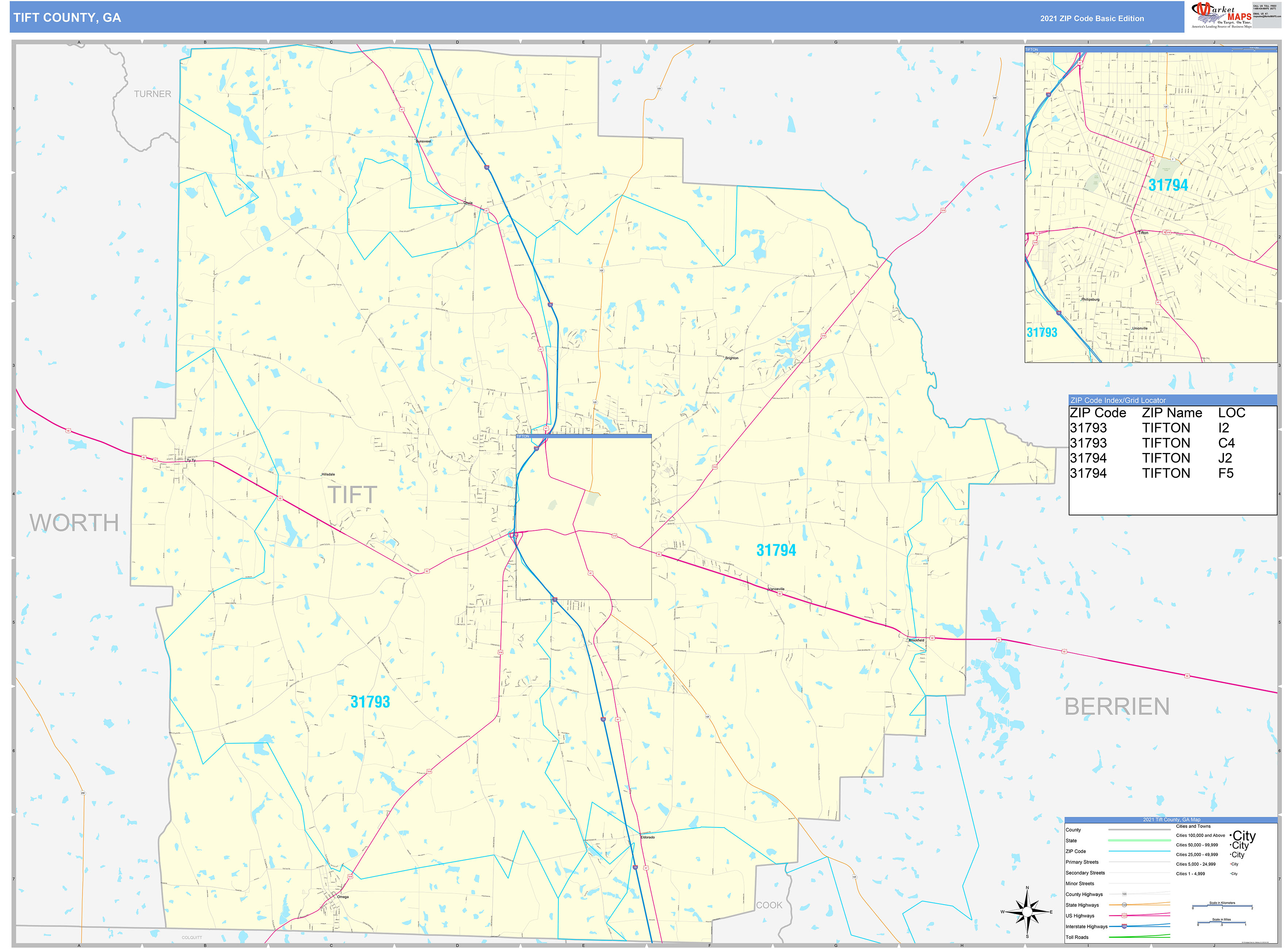 Tifton Ga Zip Code Map Map Tifton Ga Zip Code Map Map
