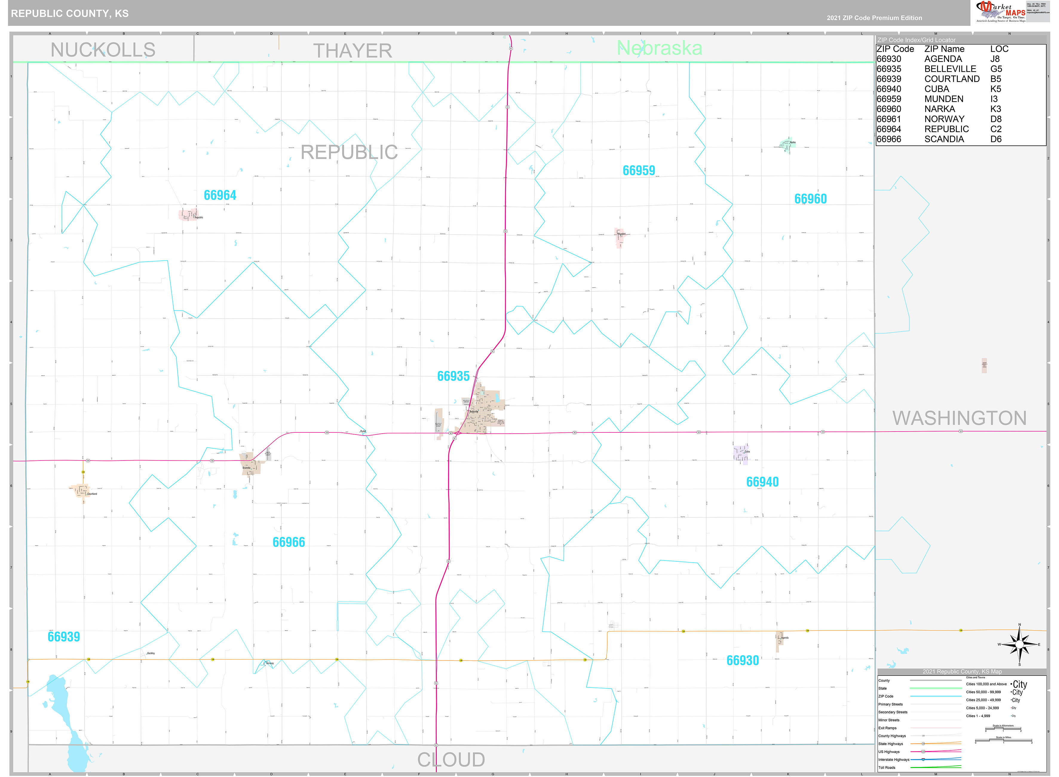 Republic County Kansas Plat Map at Sean Hawker blog