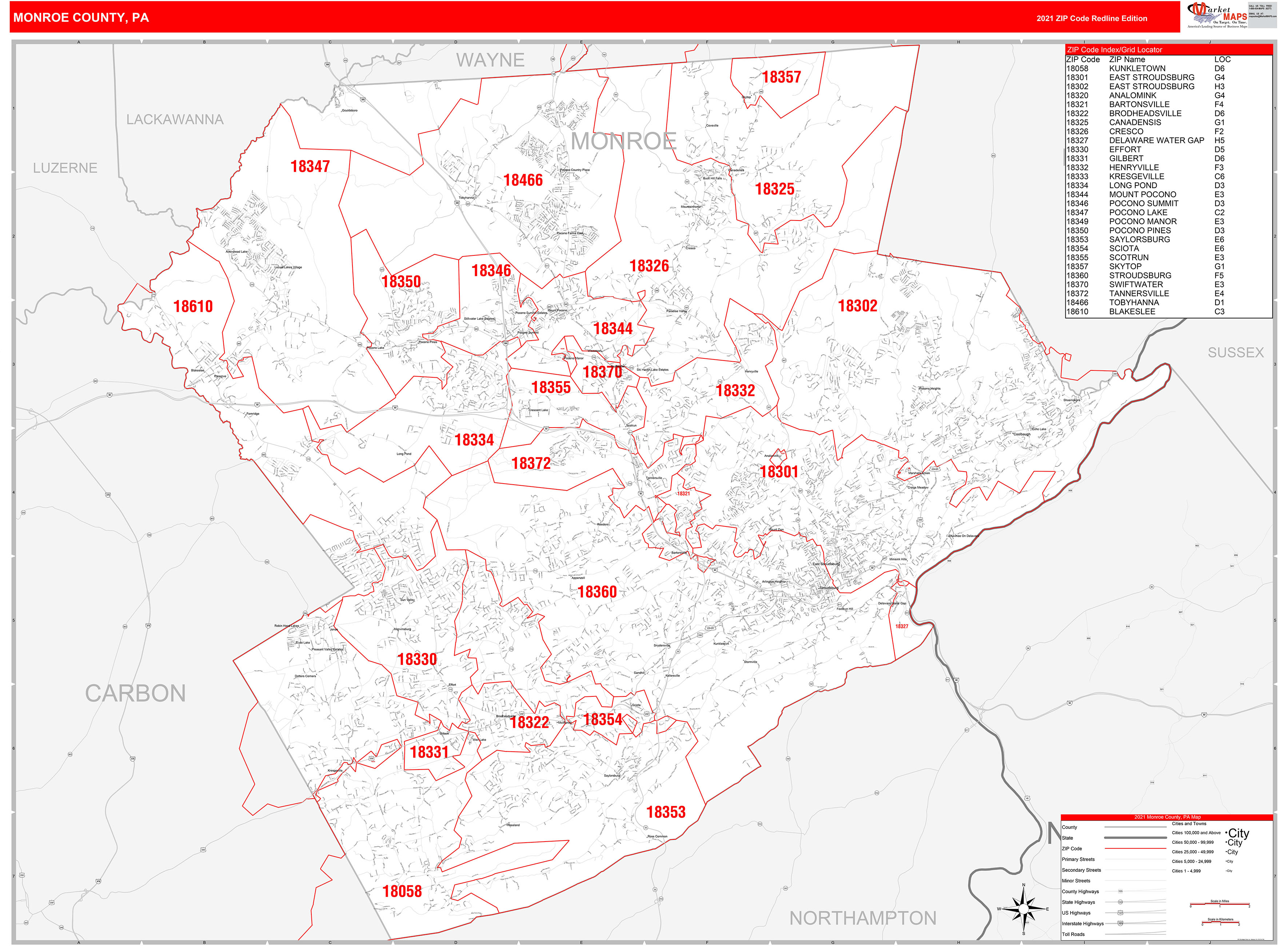 PA County Map With Zip Codes PA County Map With Zip Codes