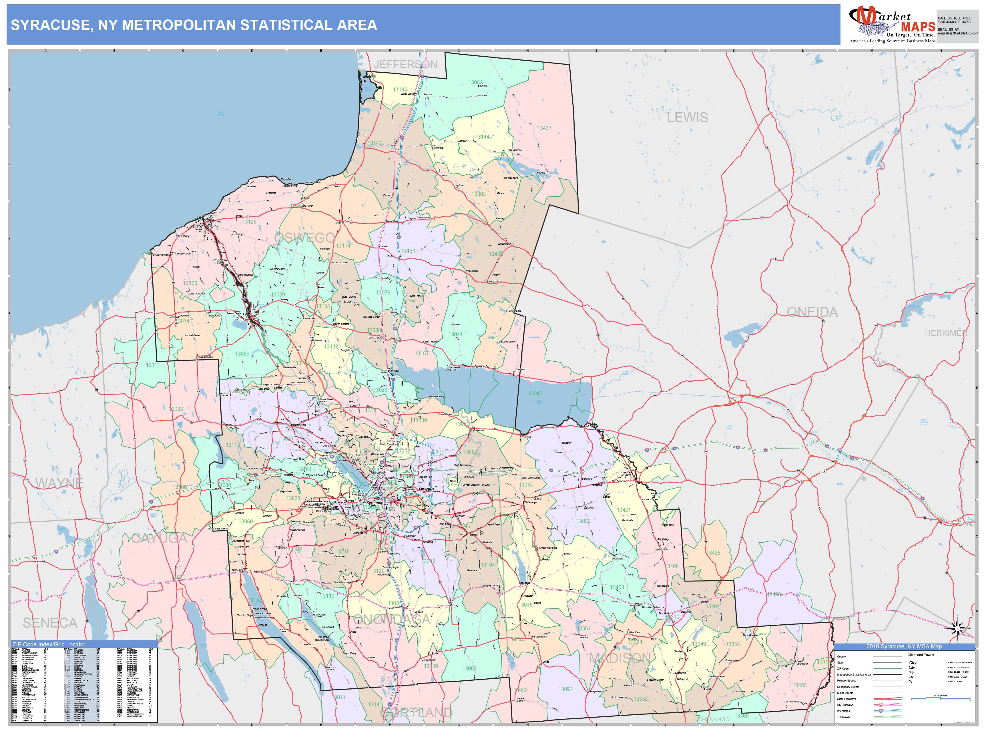Wcny Connected Syracuse Ny Map