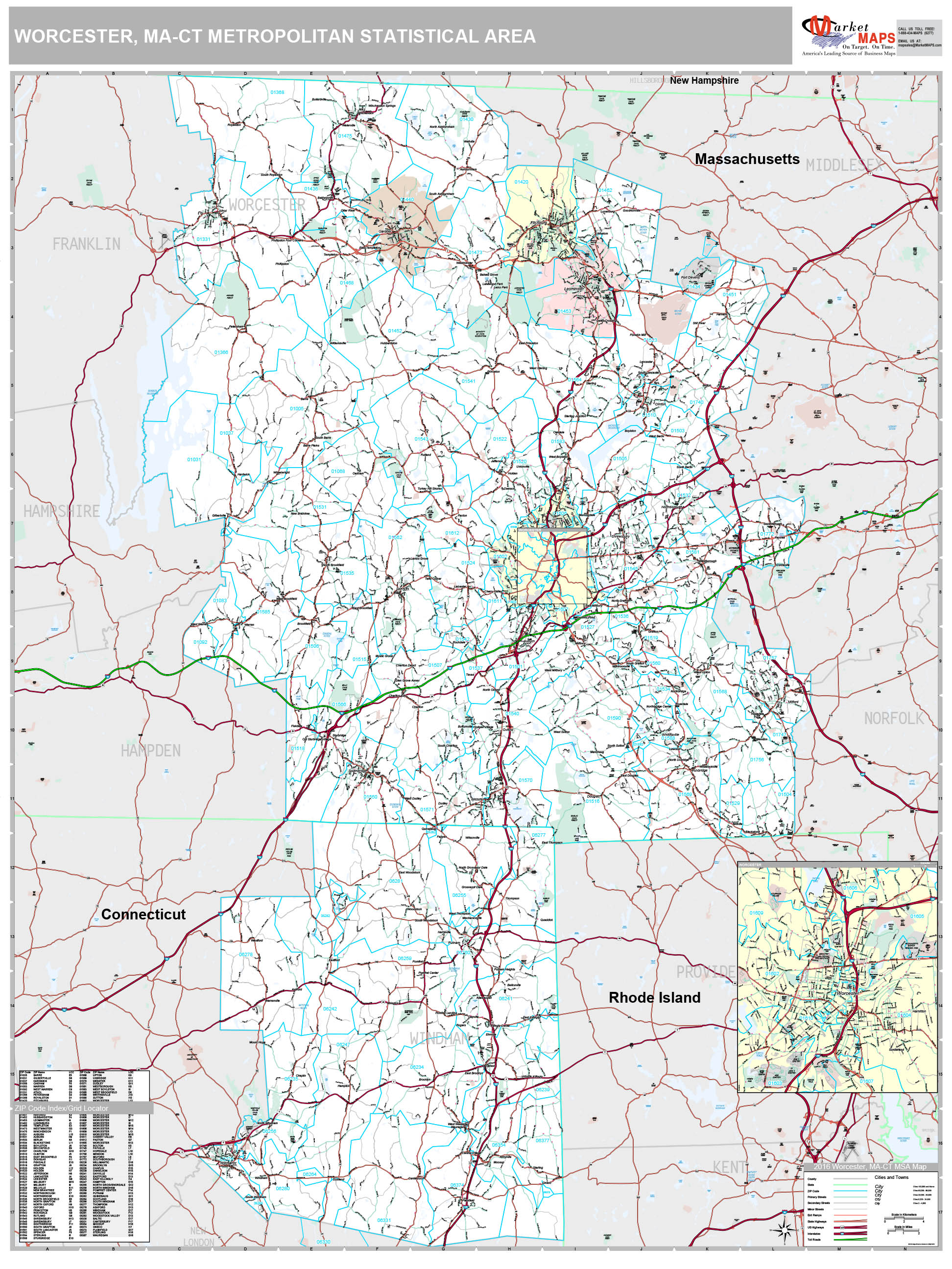 Worcester MA Metro Area Wall Map Premium Style By MarketMAPS worcester-ma-metro-area-wall-map-premium-style-by-marketmaps