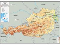 Liechtenstein Physical Wall Map by GraphiOgre - MapSales