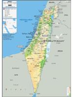 Israel Wall Map by Map Resources