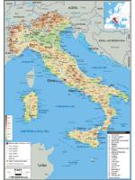 Italy Wall Map by National Geographic - MapSales