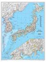 Japan 1944 Wall Map National Geographic