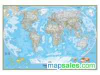 World Political Explorer Wall Map by National Geographic - MapSales
