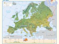 Europe Wall Map by National Geographic from MapSales.com - The leading ...