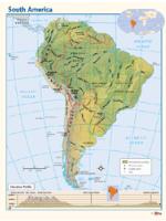South America Political Wall Map by GeoNova