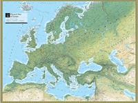 Europe Executive Wall Map by National Geographic