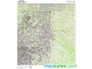 Gwinnett Wall Map from MapSales.com - The leading source for your Gwinnett Wall Map!