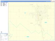 Delano California Wall Maps