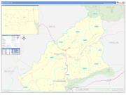 Bell County, KY Wall Maps - MapSales.com