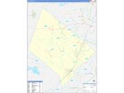 Hays County, TX Wall Maps