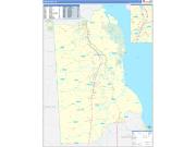 Kent County, DE Wall Maps - MapSales