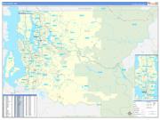 King County, WA Wall Maps