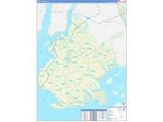 Kings County, NY Wall Maps - MapSales