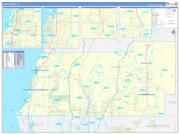Pasco County, FL Wall Maps