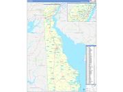 Delaware Wall Maps