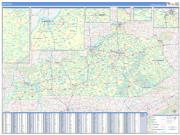 Kentucky Wall Maps