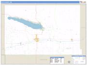 Keith, Nebraska Wall Map from MapSales.com - The leading source for ...