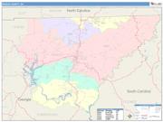 Rabun County, GA Wall Maps