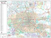 Houston Texas Wall Maps