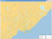 Toronto Ontario Wall Maps - MapSales
