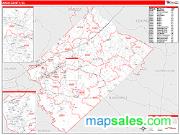 Aiken Wall Map from MapSales.com - The leading source for your Aiken ...