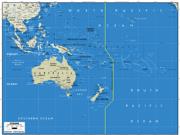 Australia Wall Maps - MapSales. Get the Continent Wall Maps You Need!