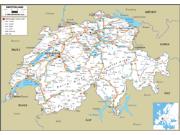 Switzerland Wall Map from MapSales.com - The leading source for your ...