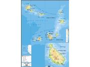 Wall Maps of Cape Verde - MapSales. Get the Country Wall Maps You Need!