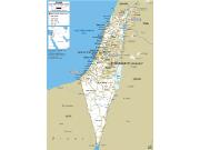Israel Wall Maps