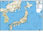 Wall Maps of Japan - MapSales. Get the Country Wall Maps You Need!