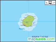 Wall Maps of Nauru - MapSales. Get the Country Wall Maps You Need!