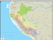Wall Maps of Peru - MapSales. Get the Country Wall Maps You Need!