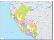 Wall Maps of Peru - MapSales. Get the Country Wall Maps You Need!