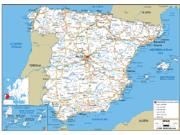 Wall Maps of Spain - MapSales. Get the Country Wall Maps You Need!
