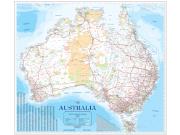 Australia Wall Maps - MapSales. Get the Continent Wall Maps You Need!