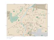 Albuquerque New Mexico Wall Maps