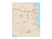 Corpus Christi Texas Wall Maps