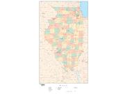 Illinois Wall Maps