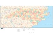 North Carolina Wall Maps. Get the State Wall Maps You Need! - MapSales