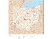 Ohio Wall Maps