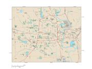Omaha Nebraska Wall Maps