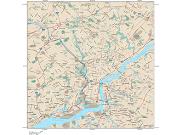 Philadelphia Pennsylvania Wall Maps